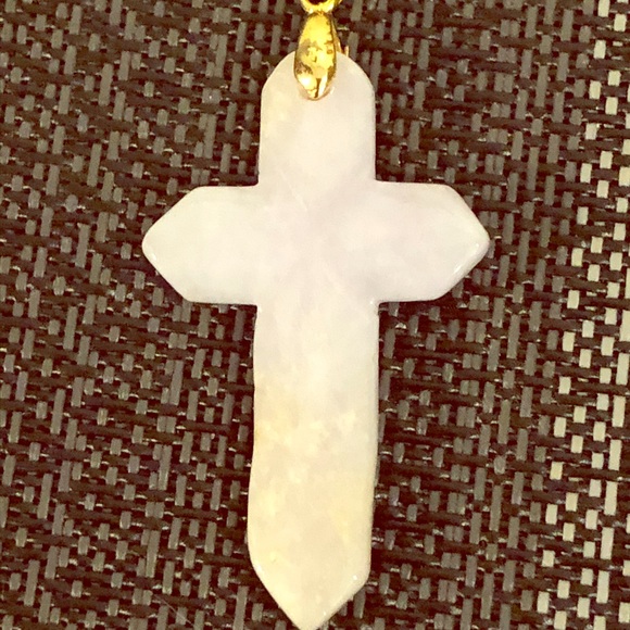 Jewelry | Vintage Jade Cross | Poshmark